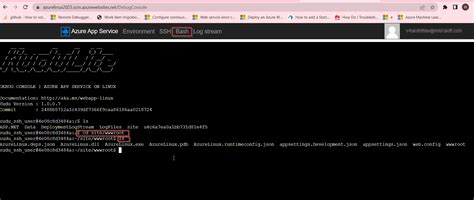 Net Core Where To Find Coredump On Azure App Service Using Linux