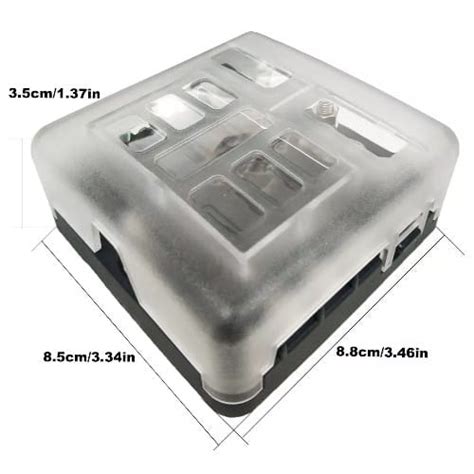 Power Distribution Box 6 Way Standard Fuses Positivenegative And Inputoutput Fuse Error