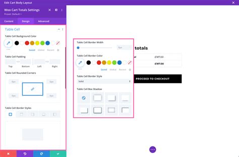 The Divi Woo Cart Totals Module Elegant Themes Documentation