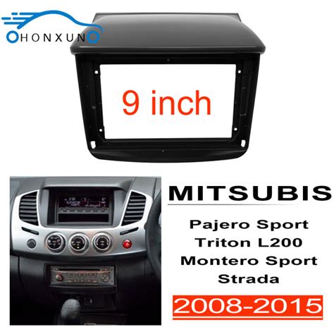 Honxun 9inch Car Android Player Casing 2din Frame Sterio Panel Brackets