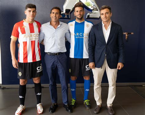 Marcos Automoción anfitrión de la presentación de la nueva camiseta del Hércules CF para la