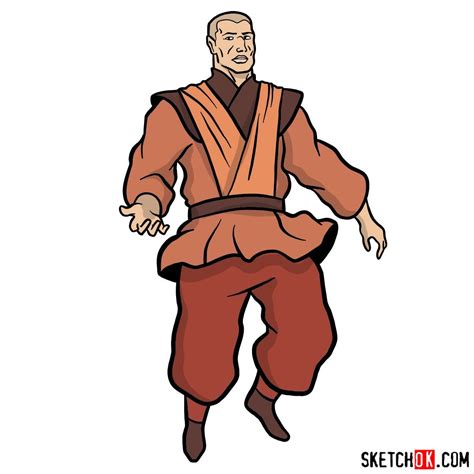 How To Draw Angry Aang Avatar Sketchok Easy Drawing Guides Artofit