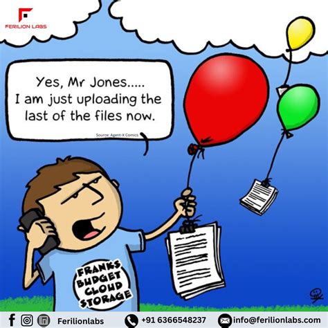 ferilion labs on linkedin cloudstoragestruggles techhumor