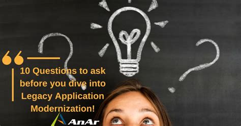 10 Questions To Ask Before Legacy Application Modernization