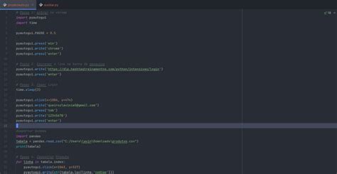 Projeto De Automação Com Python Feito Por Mim Para Cadastro De Produtos Usei As Bibliotecas