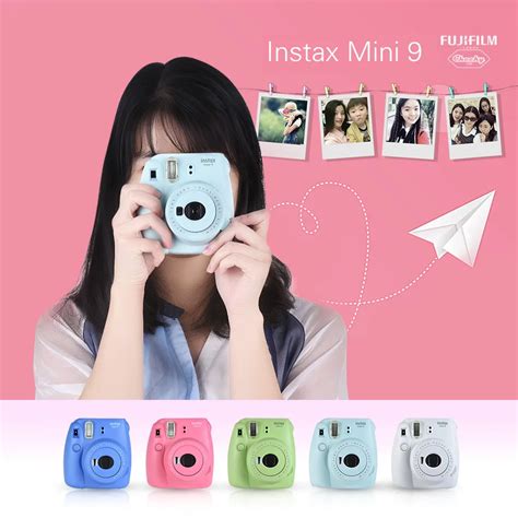 Купить новый 5 цветов компания Fujifilm instax мини 9 фотоаппарат ...