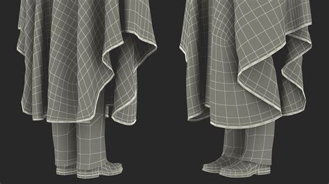 Clergyman With Liturgical Vestment Purple Robe 3d Model 149 3ds