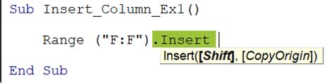 Vba Insert Columns In Excel Examples How To Insert Columns