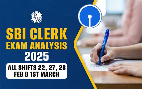 Sbi Clerk Exam Analysis 2025 All Shifts 22 27 28 Feb And 1st March