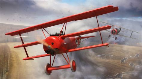 Download Wallpaper Fighter Triplane Biplane The First World War