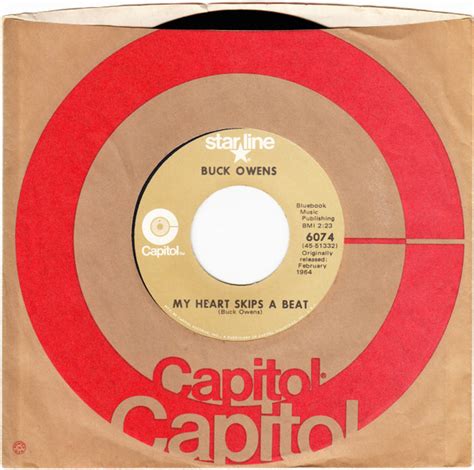 Buck Owens My Heart Skips A Beat Together Again Vinyl 7 45 RPM