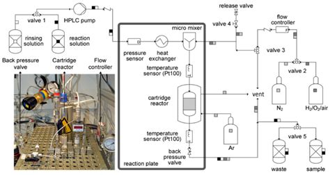 Fixed Bed Continuous Hydrogenations In Trickle Flow Mode A 45 Off