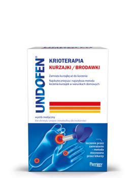 Undofen® KRIOTERAPIA - skuteczny produkt na kurzajki i brodawki