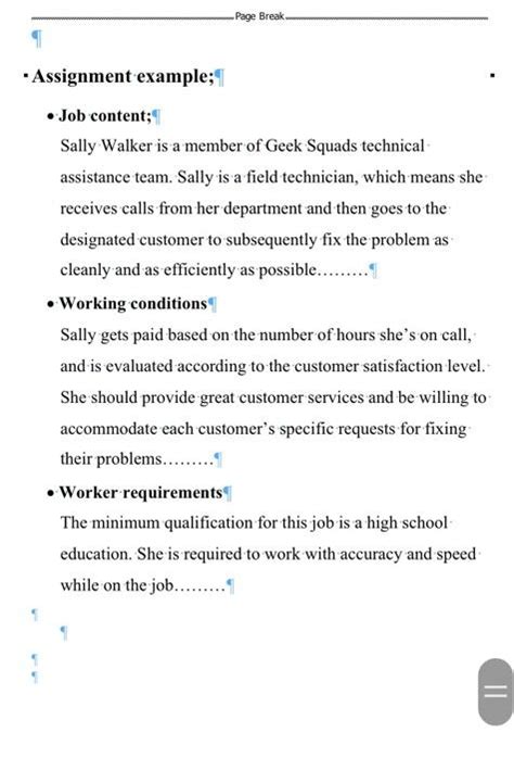 Solved Assignment Task You Are Required To Conduct A Job