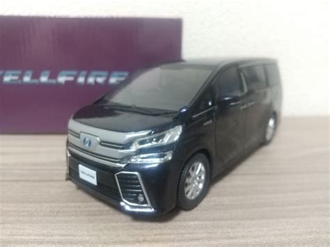 【目立った傷や汚れなし】1 30 トヨタ ヴェルファイア 30前期型 カラーサンプルミニカー スパークリングブラックパールクリスタルシャイン