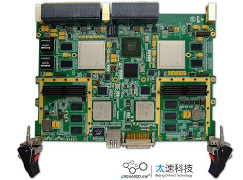 基于双tms320c6678 双xc6vsx315t的6u vpx高速数据处理平台
