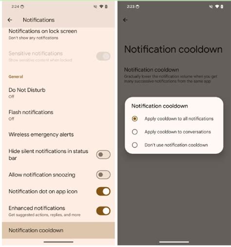 Android S Notification Cooldown Tackles Notification Overload
