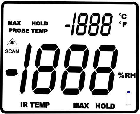 Extech Rh101 Hygro Thermometer Plus Infrared Thermometer User Manual