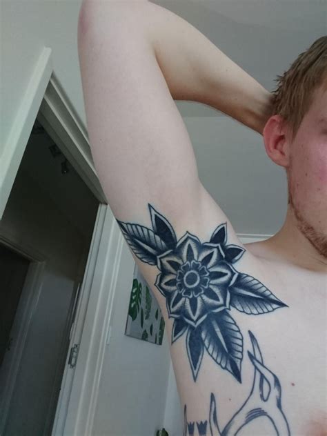 Armpit Tattoo Done By Sam John In Perth Wa