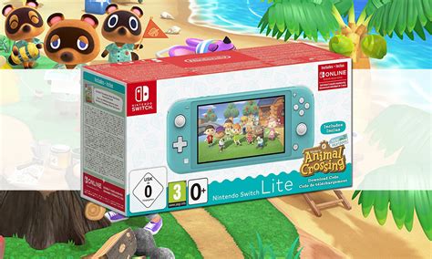 Switch Lite Turquoise Animal Crossing Où Lacheter