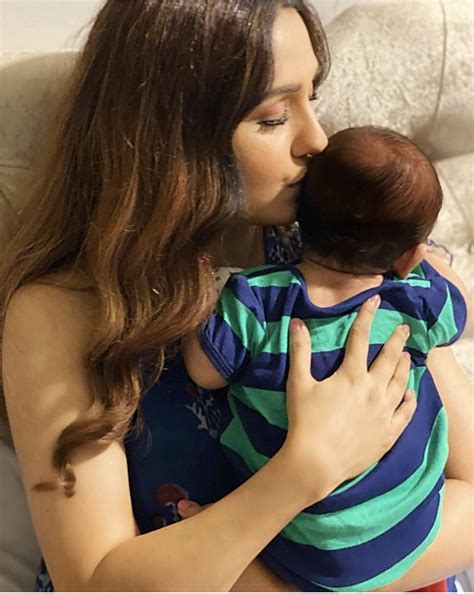 Neeti Mohan Starts Learning Sessions For Her Two Months Old Son Aryaveer Shares A Glimpse