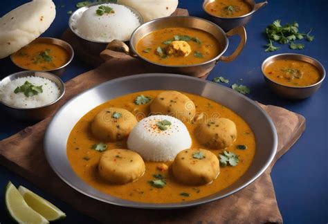 Idli Vada Sambhar South Indian Food Stock Illustration Illustration