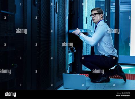 Installing New Infrastructure Hi Res Stock Photography And Images Alamy