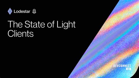 The State Of Light Clients In Ethereum