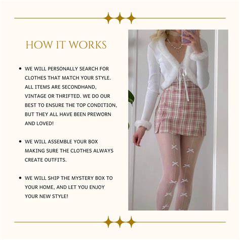 Coquette Aesthetic Mystery Box Etsy