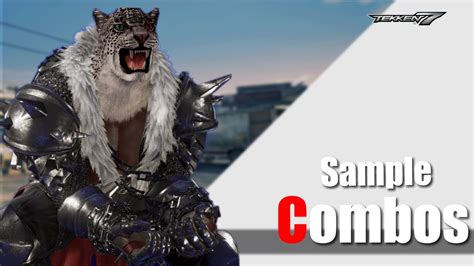 鉄拳7 サンプルコンボ アーマー・キング Tekken7 Armor King Sample Combos Youtube