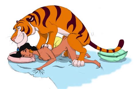 Rule 34 Aladdin Animal Focus Bed Bestiality Disney Disney Princess