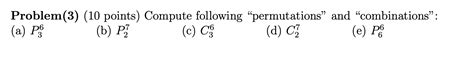 Solved Problem 3 10 Points Compute Following