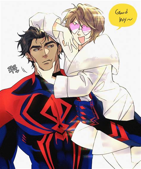 Miguel O Hara Spider Man And Lyla Marvel And More Drawn By Gugusam Danbooru