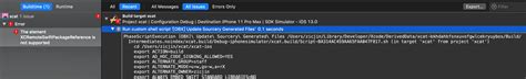 Build Fail The Element Xcremoteswiftpackagereference Is Not Supported