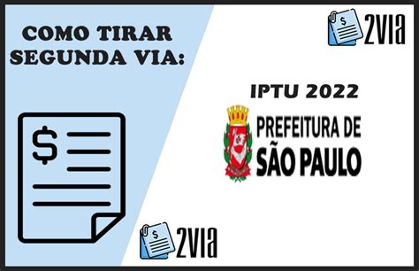 Segunda Via IPTU São Paulo 2ª Via IPTU SP 2022