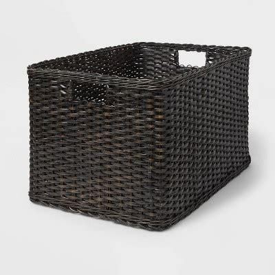 Black Storage Baskets Target