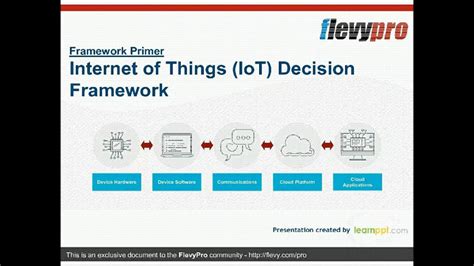 Internet Of Things Iot Decision Framework Youtube