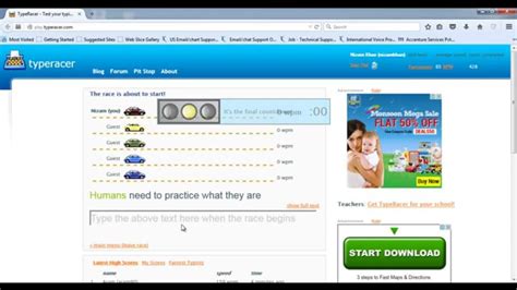 Typeracer Typing Speed Test 75 WPM YouTube
