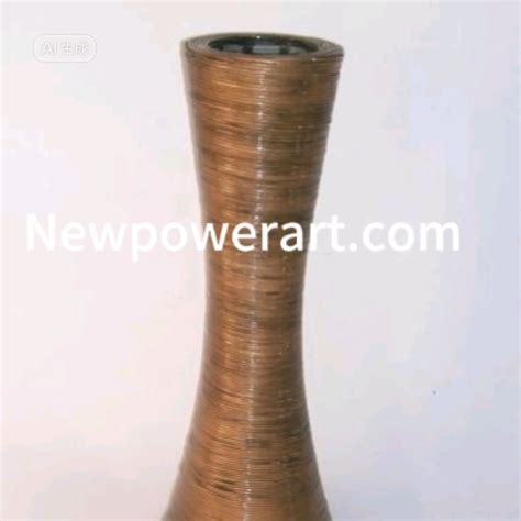 24 High Wood And Grass Floor Vase Ideal T For Weddingshome Decor