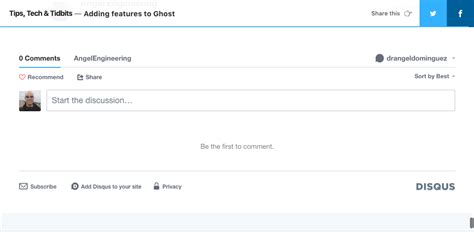 adding comments analytics and code highlighting to your ghost blog