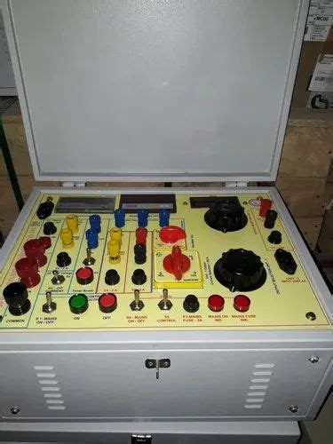 Relay Test Kit Portable Relay Test Kit 100a Single Phase Secondary Injections Test Kit 100a At