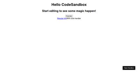 React Accessible Dropdown Menu Hook Examples Codesandbox