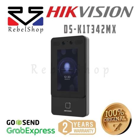 Promo Hikvision Ds K T Mx Access Control Face Recognition Terminal