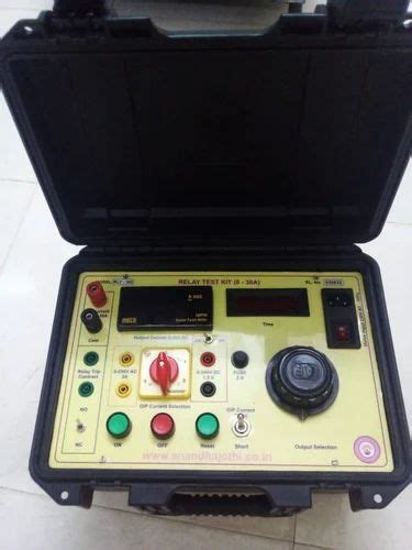 Relay Test Kit 30a At ₹ 10000set Porur Chennai Id 27431151730