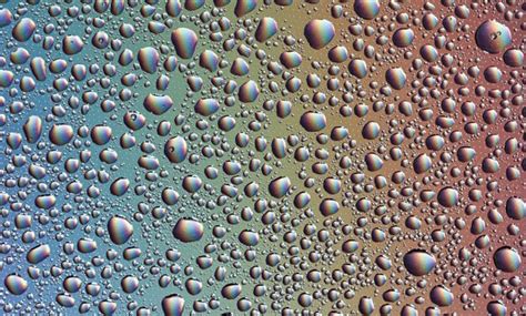 Premium Photo Dew Drops On Glass Abstract Natural Background