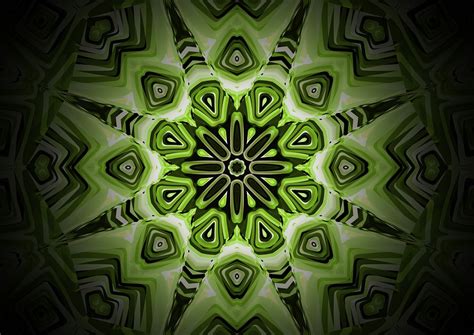 Download Rosette Kaleidoscope Floral Pattern Royalty Free Stock