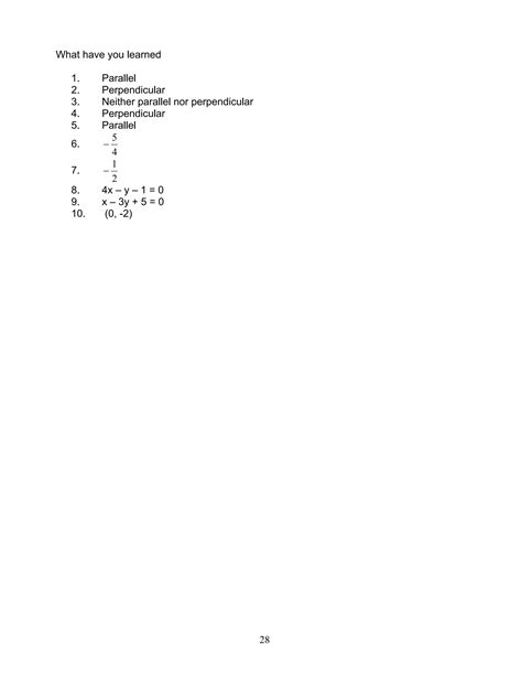 module 1 plane coordinate geometry pdf