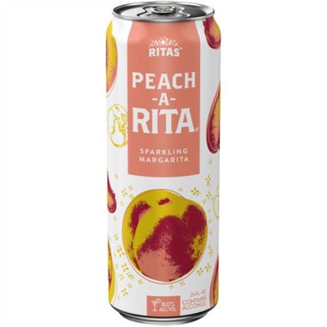 Ritas™ Peach A Rita Sparkling Margarita 25 Fl Oz Harris Teeter