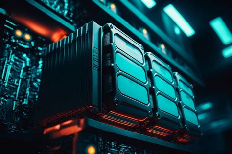 Premium Photo A Stack Of Hdd In A Data Center Highlighting The Vast Storage Capacity