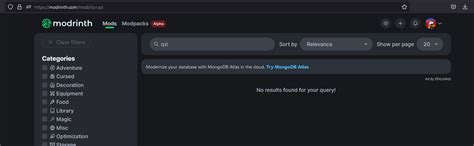 Modrinth Search Does Not Include Slugs · Issue 2708 · Modrinthcode